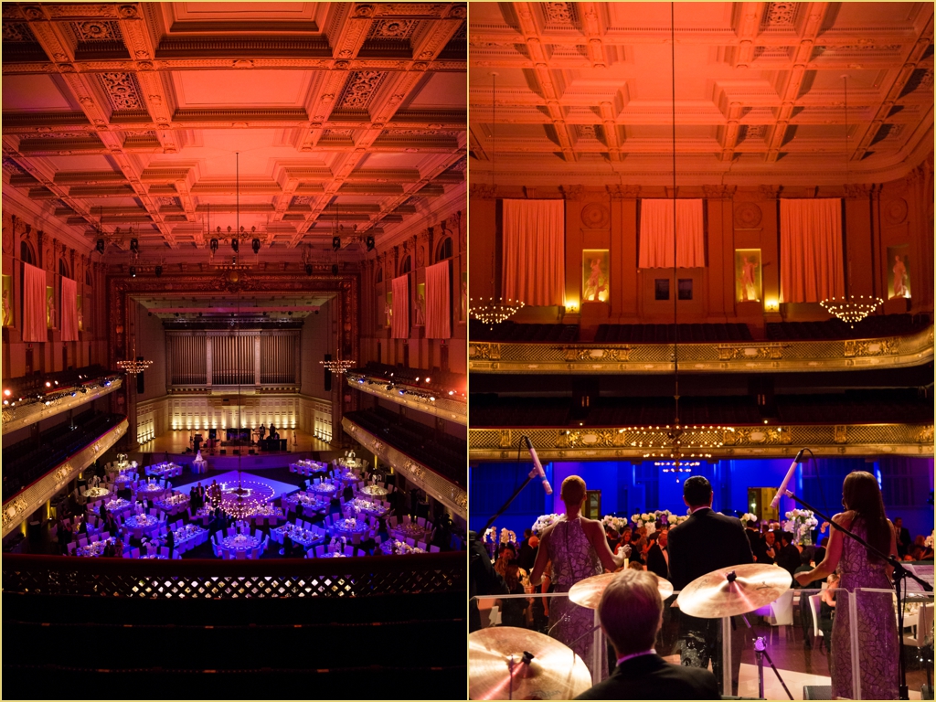 Boston Symphony Hall Wedding with Rafanelli Events