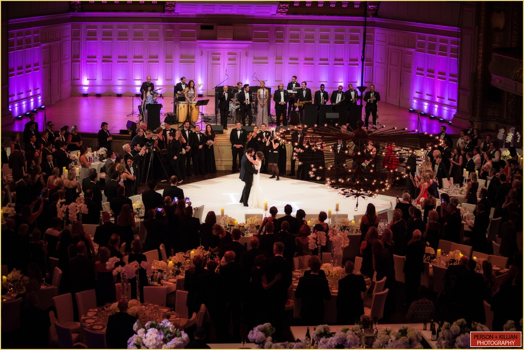 Boston Symphony Hall Wedding with Rafanelli Events