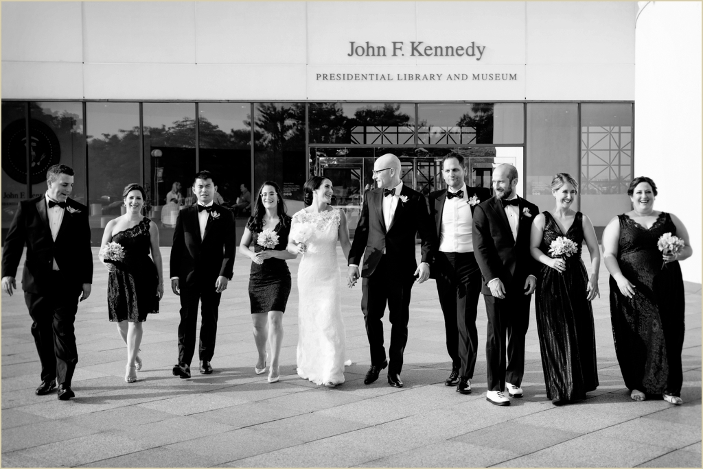 The JFK Presidential Library Boston Wedding with Janie Haas Events