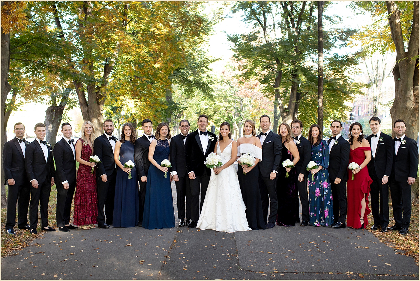 Harvard Club Boston Wedding - Fall Wedding in the Back Bay