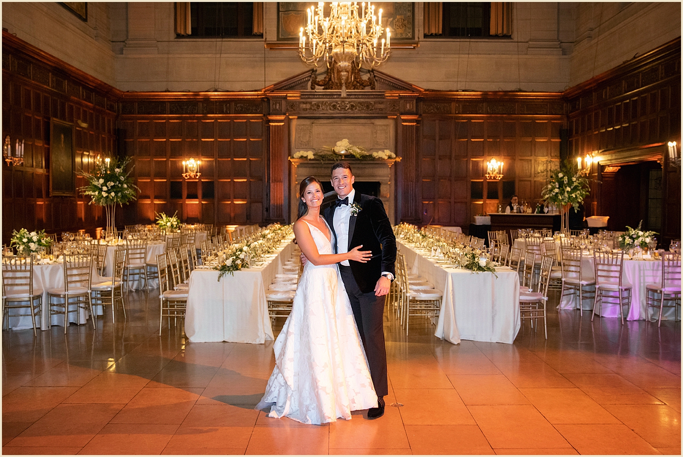 Harvard Club Boston Wedding - Fall Wedding in the Back Bay